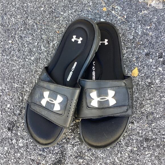 Under Armour | Shoes | Under Armour Mens Ignite V Slide Sandal Sz 9 ...